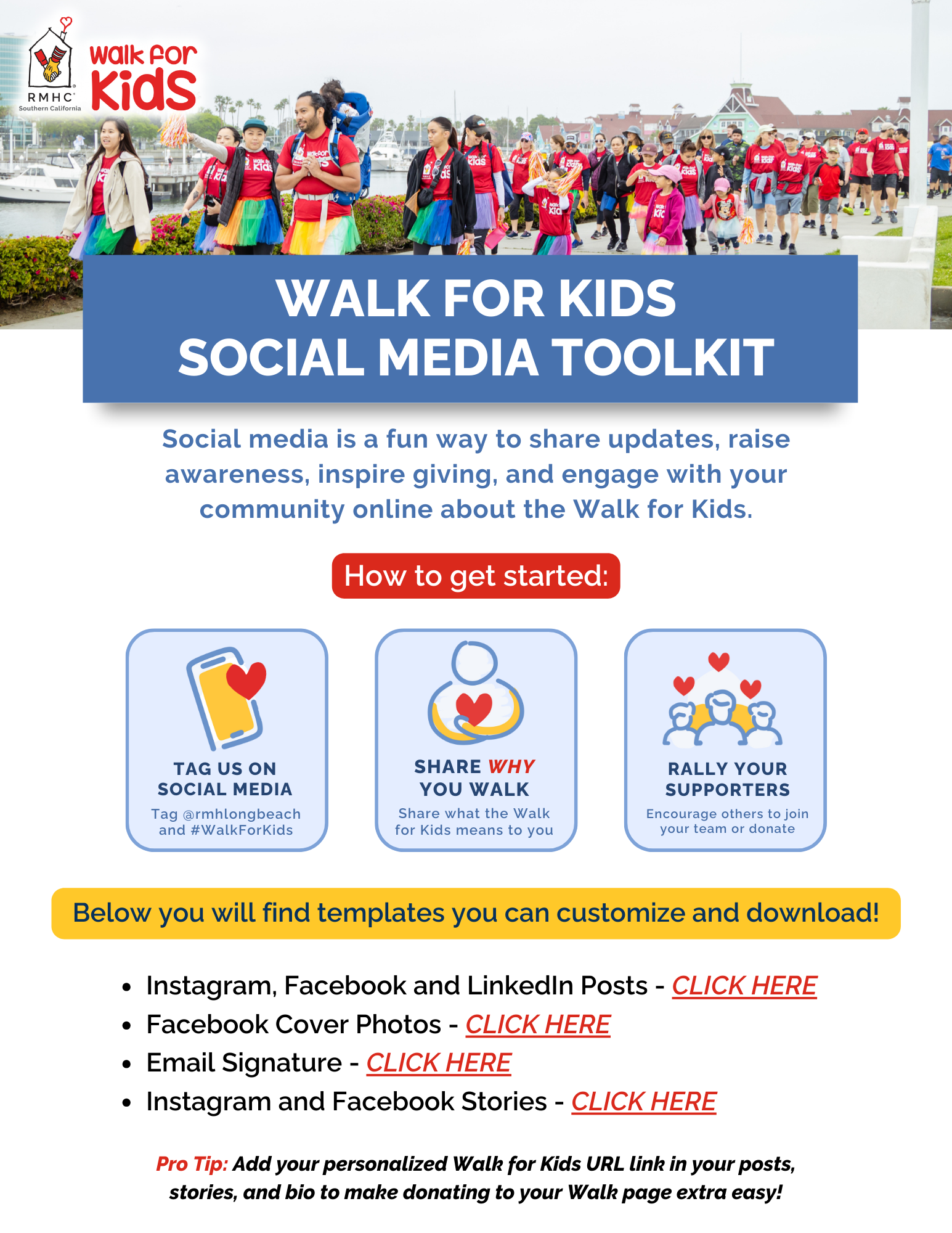 Long Beach - RMHCSC Walk for Kids